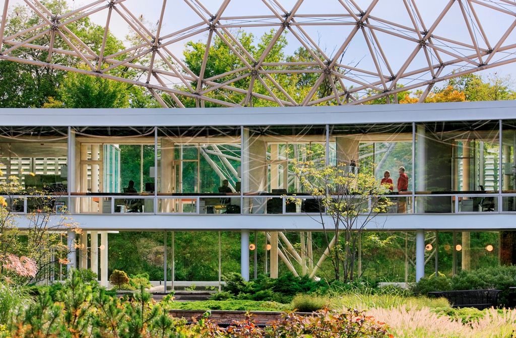 Locations Hub - ASM International Headquarters and Geodesic Dome